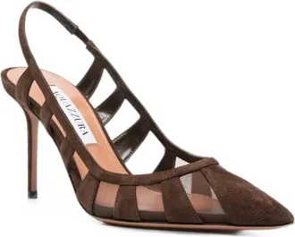 Aquazzura Espre Slingback Heel - Brown