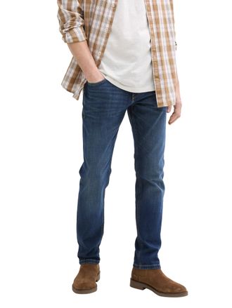 Tom Tailor Basic T-Shirt mit Stretch, Grey Mint, XL