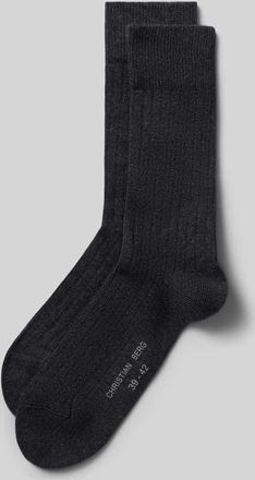 Christian Berg Socken aus Baumwoll-Mix im 2er-Pack