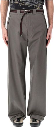 Roa Roa, Homme, Pantalons, Gris, Taille: L Centipede Buckle Pant