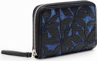 Desigual Womens Mone_Onyx Marisa Bi-Fold Wallet, Blue