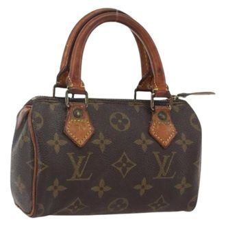 Louis Vuitton Sac Mini en Toile Pre-owned - Femme - Pre-owned - Brun - Taille: ONE Size