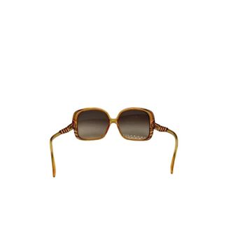 Dior Pre-owned Vintage Sonnenbrille - - Pre-owned - Damen - Gelb - ONE SIZE