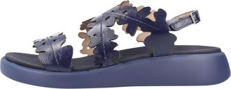 Wonders Femme, Chaussures, Bleu, Taille: 38 EU C6551 Sandalia Cerrada Hebilla