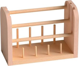 Generic Holzspulenhalter St&auml;nder Abnehmbarer H&auml;kelgarnhalter Rack N&auml;hgarnspule Garnhalter Organizer H&auml;kelgarnzubeh&ouml;r