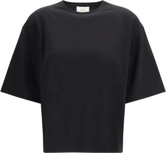 Loulou Studio Femme, Tops, Noir, Taille: 36 FR Osis T-shirt