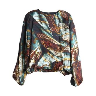 Dries Van Noten Chemise Capo 4016 - Femme - Blouses et Chemises - Multicolore - Taille: 40 FR