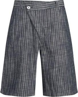 Merely Made Short en denim &agrave; rayures