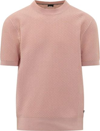 HUGO BOSS Homme, Tops, Rose, Taille: XL H-Nilton Maglia Mm