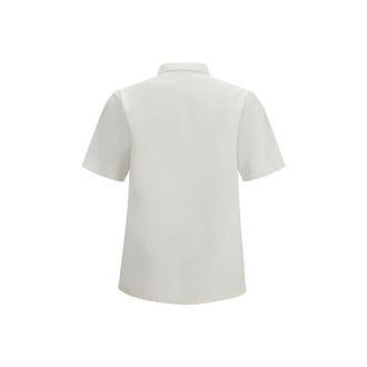 Prada Distressed Cotton Shirt - White