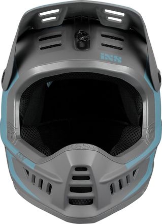 IXS Xact Evo Integralhelm MTB/E-Bike/BMX, Ocean-Graphit, XS (49-52cm)