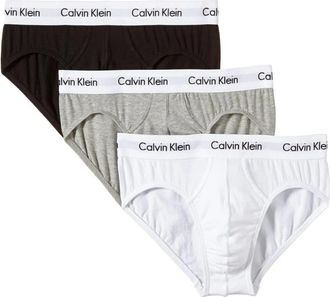 Calvin Klein Baumwoll-Klassiker Briefs - - Underwear - Herren - Grau - S
