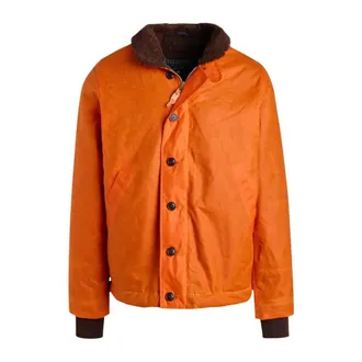 Manifattura Ceccarelli Herren, Jacken, Orange, 3XSGr&ouml;&szlig;e