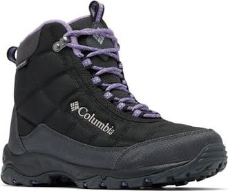 Columbia Bottes Firecamp pour femme, Legacy 2024 Noir/Prune Violet, 5 Wide