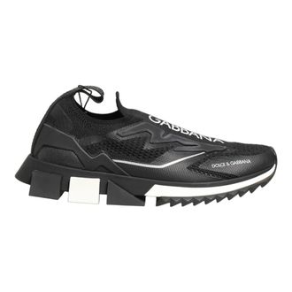 Dolce & Gabbana Sorrento Slip-On Sneakers - - Shoes - Damen - Schwarzk - 39 EU