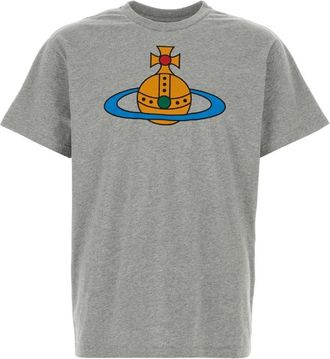 Vivienne Westwood Homme, Tops, Gris, Taille: L T-shirt classique