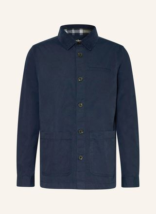 Barbour Overshirt Cole blau