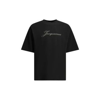 Jacquemus Homme, Tops, Noir, Taille: M Le T-shirt