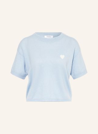 Darling Harbour Darling Harbour Strickshirt Aus Cashmere blau