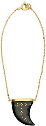 Isabel Marant Collier &agrave; pendentif corne de buffle Ellen
