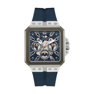 Guess Skeleton Multifunktionsuhr - - Accessories - Herren - Blau - ONE SIZE