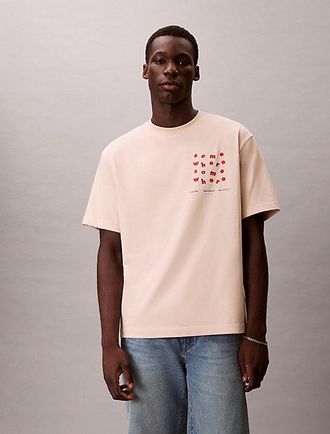 Calvin Klein T-shirt relaxed avec motif Somewhere graphique