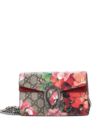Gucci Dionysus Bag Blooms Print GG Coated Canvas Super Mini crossbody bag - Mehrfarbig