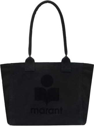 Isabel Marant Sac cabas Yenky Zipped &agrave; logo en coton