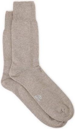 Doré Doré Chaussettes en laine mélangée