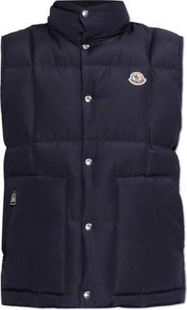 Moncler Homme, Vestes, Bleu, Taille: 3XL Gilet Brumelune