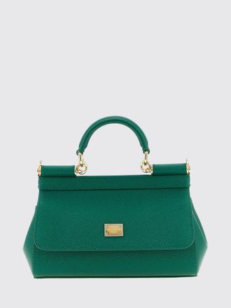 Dolce & Gabbana Mini sac &agrave; main Sicily en cuir de veau grain&eacute;