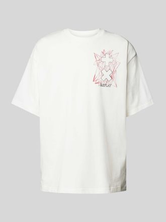 Replay T-Shirt mit Label-Print Modell Martin Garrix