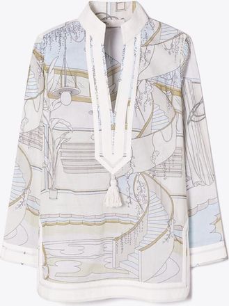 Tory Burch Damen Bedruckte Tory Tunika