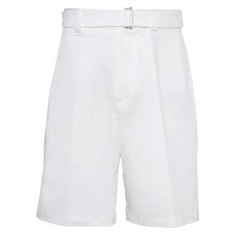 low brand Homme, Shorts, Blanc, Taille: W30 Shorts Ceintur&eacute;s