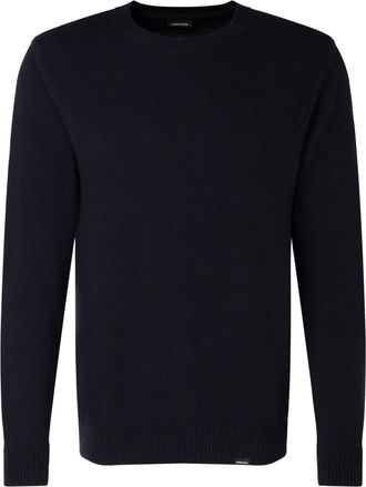 Seidensticker Herren Seidensticker Herren aus Lammwollmischung Pullover, Blau, L EU