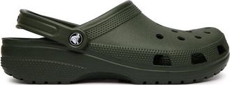 Crocs Pantoletten Classic Clog Gr&uuml;n