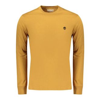 Timberland T-shirt brod&eacute; dun arbre - Homme - Tops - Jaune - Taille: S