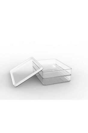 Rotho Frischhaltedosenset Loft, Wei&szlig;, Transparent, Kunststoff, 20x15x7 cm, Reach, DIN EN ISO 14001, DIN EN ISO 9001, Deckel mit Sichtfenster, lebensmittelec