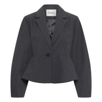 MY ESSENTIAL WARDROBE MWEvie Blazer ajust&eacute; - Femme - Vestes - Gris - Taille: 40 FR
