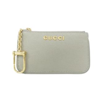 Gucci Pre-owned Leder M&uuml;nz- und Schl&uuml;sseletui - - Pre-owned - Damen - Grau - ONE SIZE