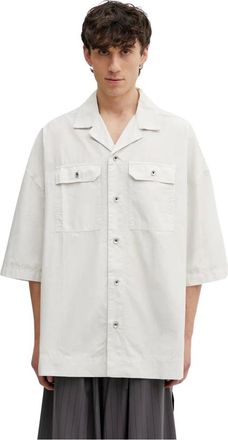 Rick Owens Chemise Magnum Tommy - Homme - Chemises - Beige - Taille: M