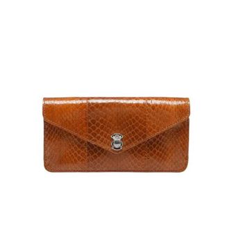 CLARIS VIROT Alex Long Wallet - - Accessories - Damen - Braun - ONE SIZE