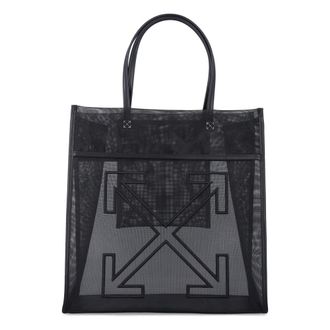 Off-white Femme, Sacs, Noir, Taille: ONE Size Market Tote Bag