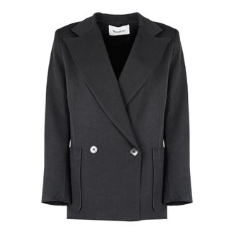 Silvian Heach Femme, Vestes, Noir, Taille: 42 FR Veste de sport oversize