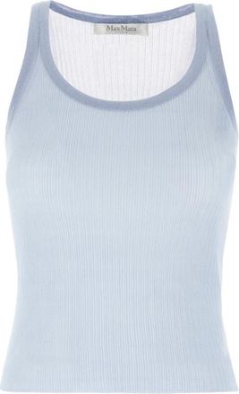 Max Mara Femme, Tops, Bleu, Taille: 38 FR Haut élégant pour un look tendance