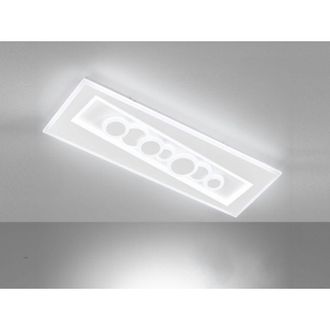 Fischer & Honsel Fischer&honsel - led Deckenleuchte ratio mit Tageslicht & Fernbedienung, Breite 63cm