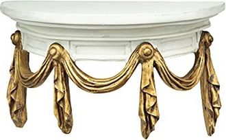 Design Toscano St. Benoit Demilune, Wandregal