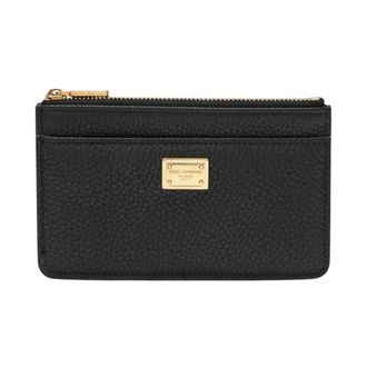 Dolce & Gabbana Femme, Accessoires, Noir, Taille: ONE Size Porte-cartes de cr&eacute;dit
