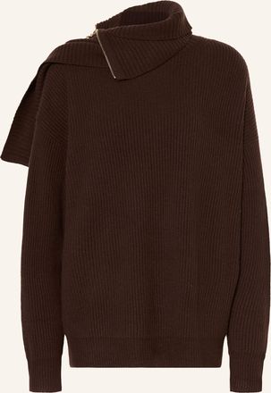 Sportmax Sportmax Rollkragenpullover Feltro braun