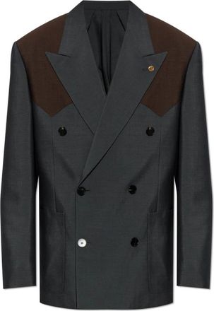 Versace Homme, Vestes, Gris, Taille: S Blazers